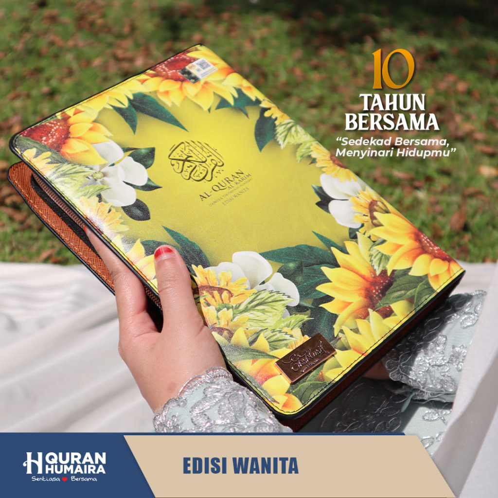 AL QURAN HUMAIRA EDISI EKSKLUSIF WANITA (TAGGING & ENGRAVE) | SAIZ A5 ...