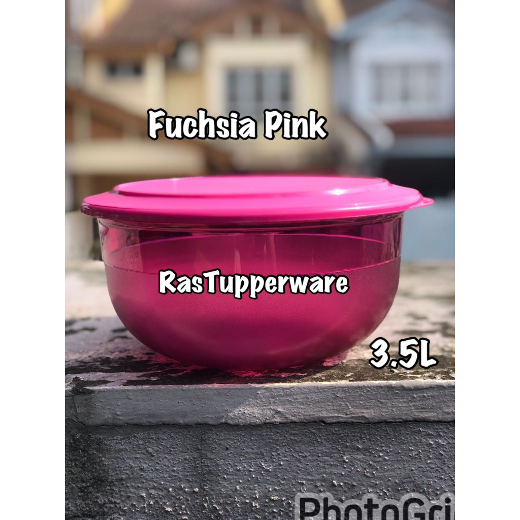 TUPPERWARE TABLE COLLECTION 3.5L FUCHSIA PINK | Shopee Malaysia