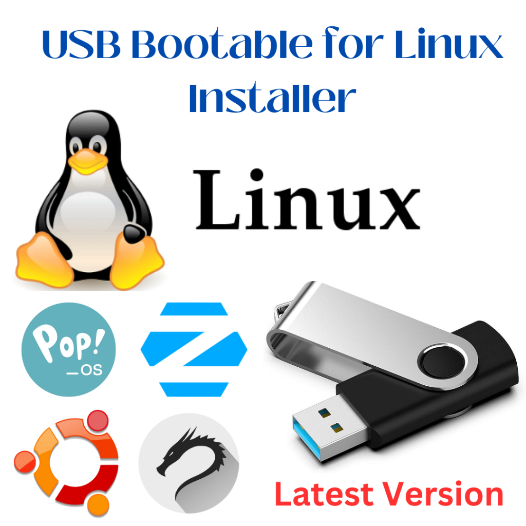 Pendrive Bootable USB for LInux Distri Installation POP OS! Kali OS ...