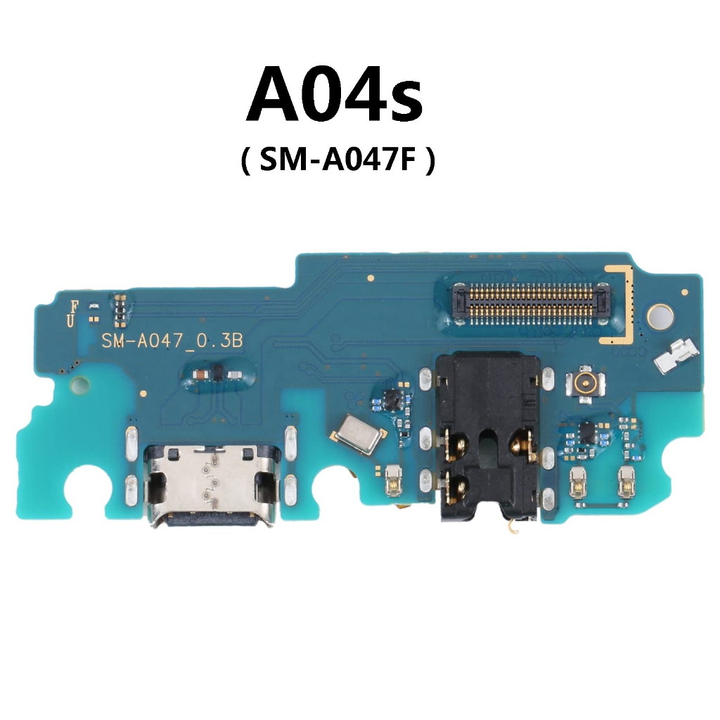 Samsung Galaxy A04s ( SM-A047F / A047 ) USB Data Charge Charging Port PCB Dock Connector Mic ...