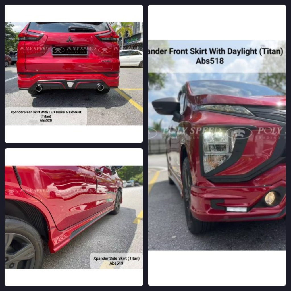 Mitsubishi Xpander Titan Body Kit ABS Ready Stock | Shopee Malaysia