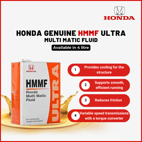 Honda HMMF– Honda Ultra Multi Matic Fuel (4L) Minyak Gearbox HMMF ...