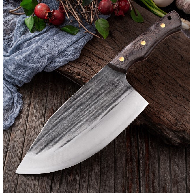 Sharp meat cleaver, deboning knife, forged splitting beef knife, meat ...