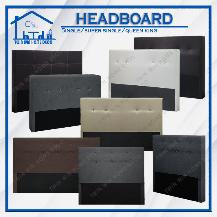 Twin Win Single/Super Single/Queen/King Size Headboard/kepala katil ...