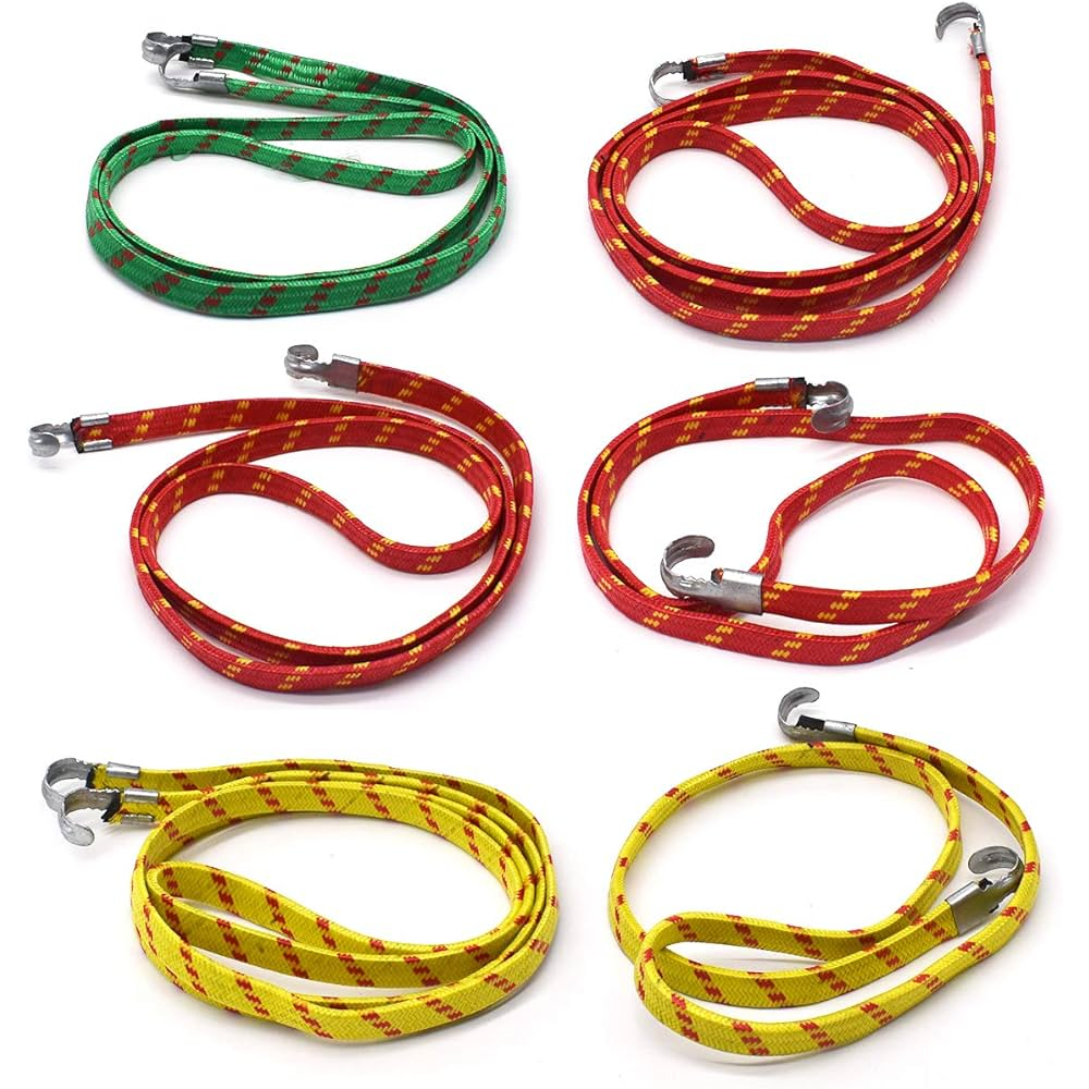 Elastic Rope Rubber Strap Rope with Hook Tali Getah Motorcycle straps ...