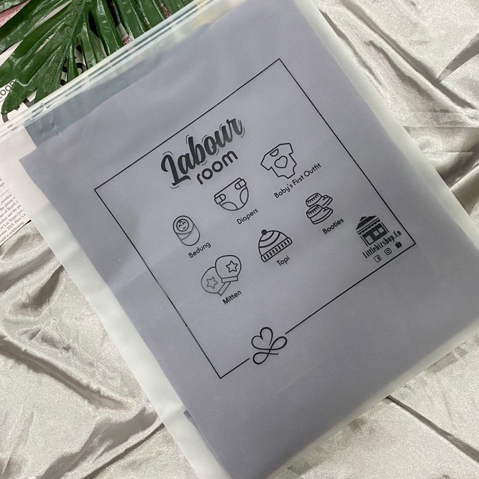 READY STOCK!! Plastik Hospital Ziplock untuk Barang Keperluan Baby ...