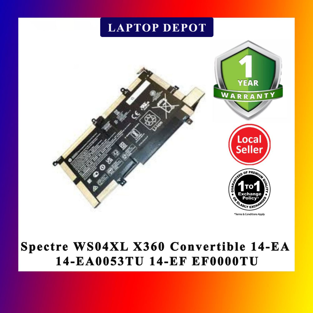 HP-Spectre WS04XL X360 Convertible 14-EA 14-EA0053TU 14-EF EF0000TU ...
