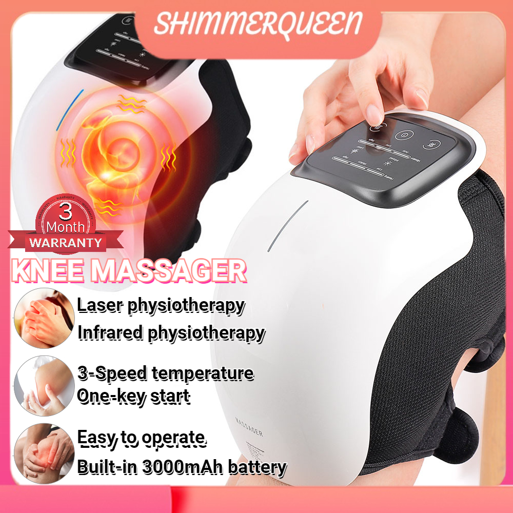 💕 Electric Knee Massager Machine Infrared Heated Physiotherapy ...