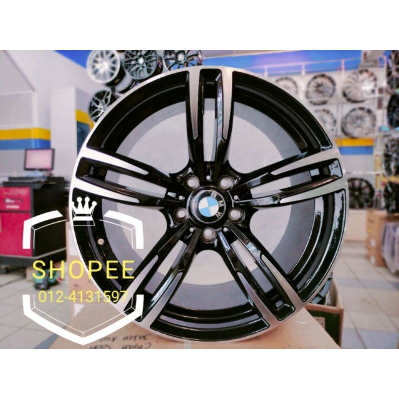 NEW SPORT RIM 19 INCH BMW RM3580 1SET 4PC RIM HARGA (KENA BELI 4KALI ...