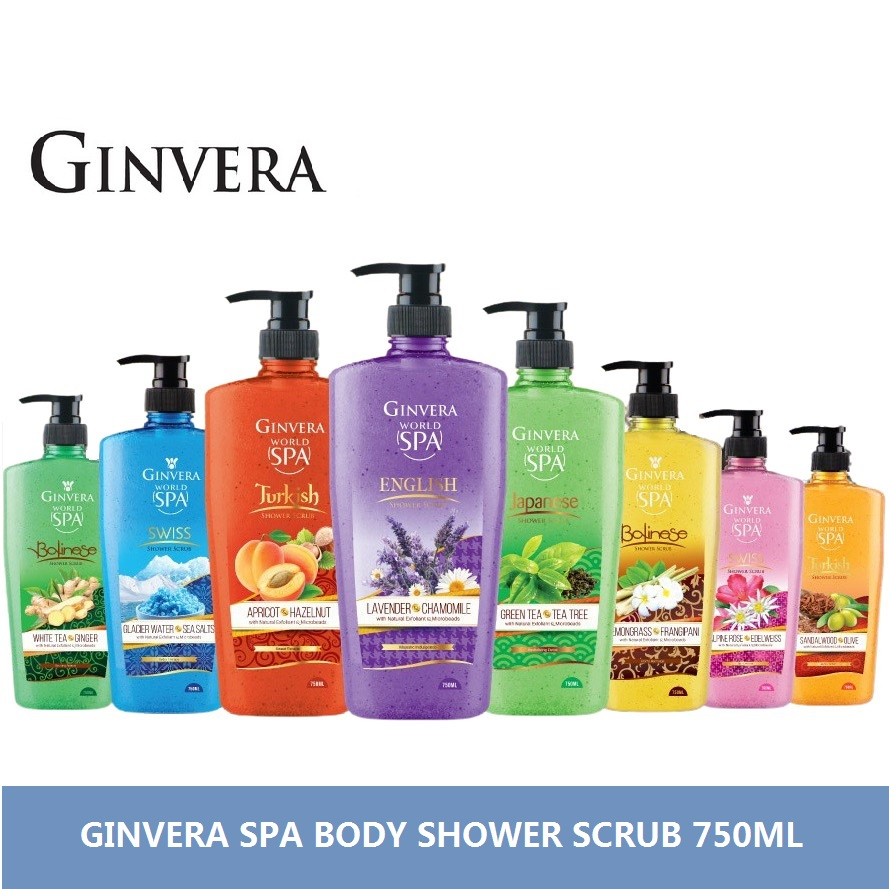 Ginvera Shower Scrub 750ml | Shopee Malaysia