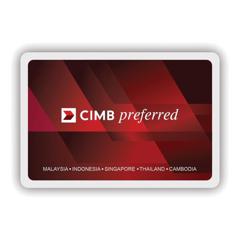 CIMB Preferred Car Sticker | Shopee Malaysia