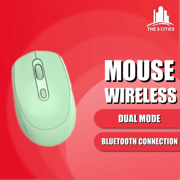 256 2.4G + Bluetooth Dual Mode Wireless Mouse Ergonomics Design ...