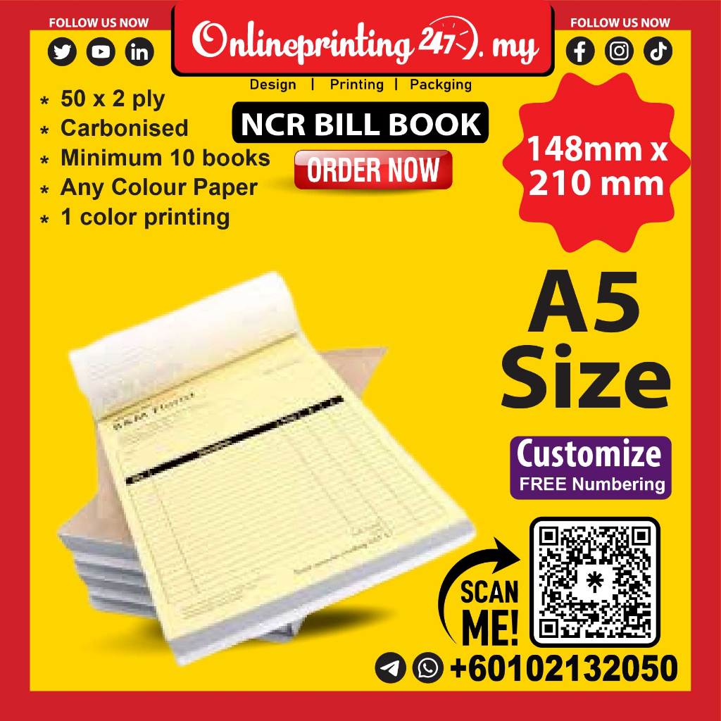 NCR Books |Duplicate and Triplicate | Order now in best price ...
