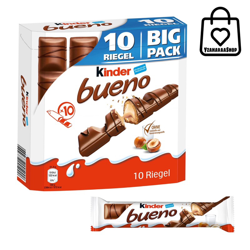 Kinder Bueno Limited Edition T10 Riegel | Shopee Malaysia