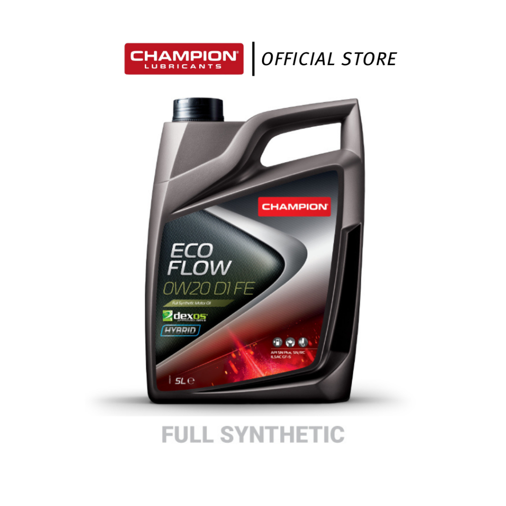 CHAMPION Eco Flow 0W20 D1 FE (5L) | Shopee Malaysia