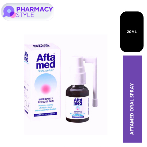 Aftamed Oral Spray 20ml | Shopee Malaysia