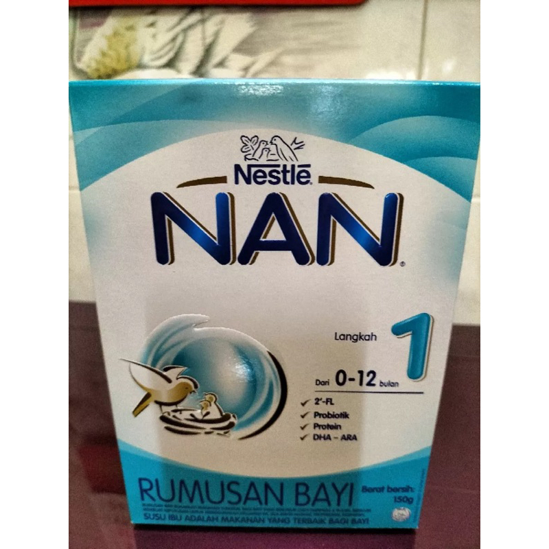 New packaging Nestle NAN 1 150g for 0-12 months baby EXP 30/04/2026 ...