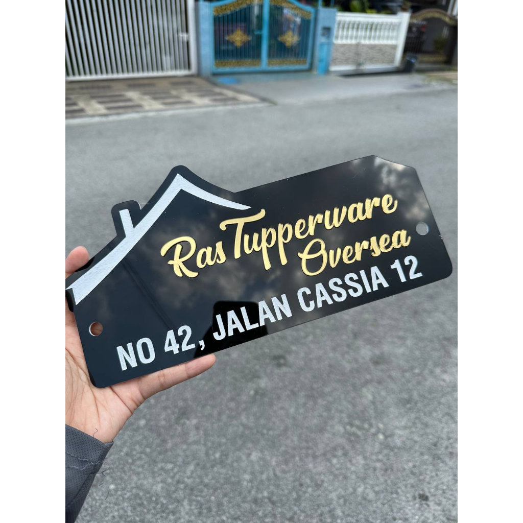 Housing Sign Board *Papan tanda rumah* | Shopee Malaysia