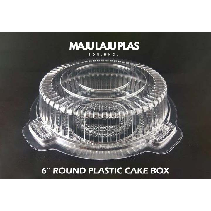 BENXON OPS C-38 / 6" Round Plastik Disposable Cake Tray (100pcs ...