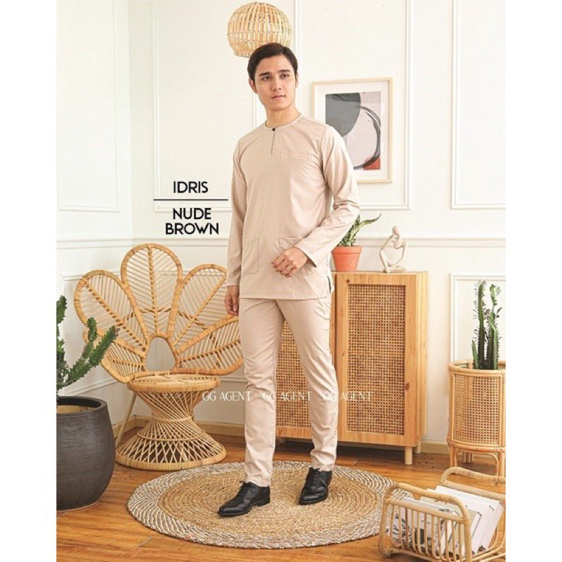 BAJU MELAYU TELUK BELANGA / BAJU MELAYU JOHOR PURPLE LILAC & SAGE GREEN ...