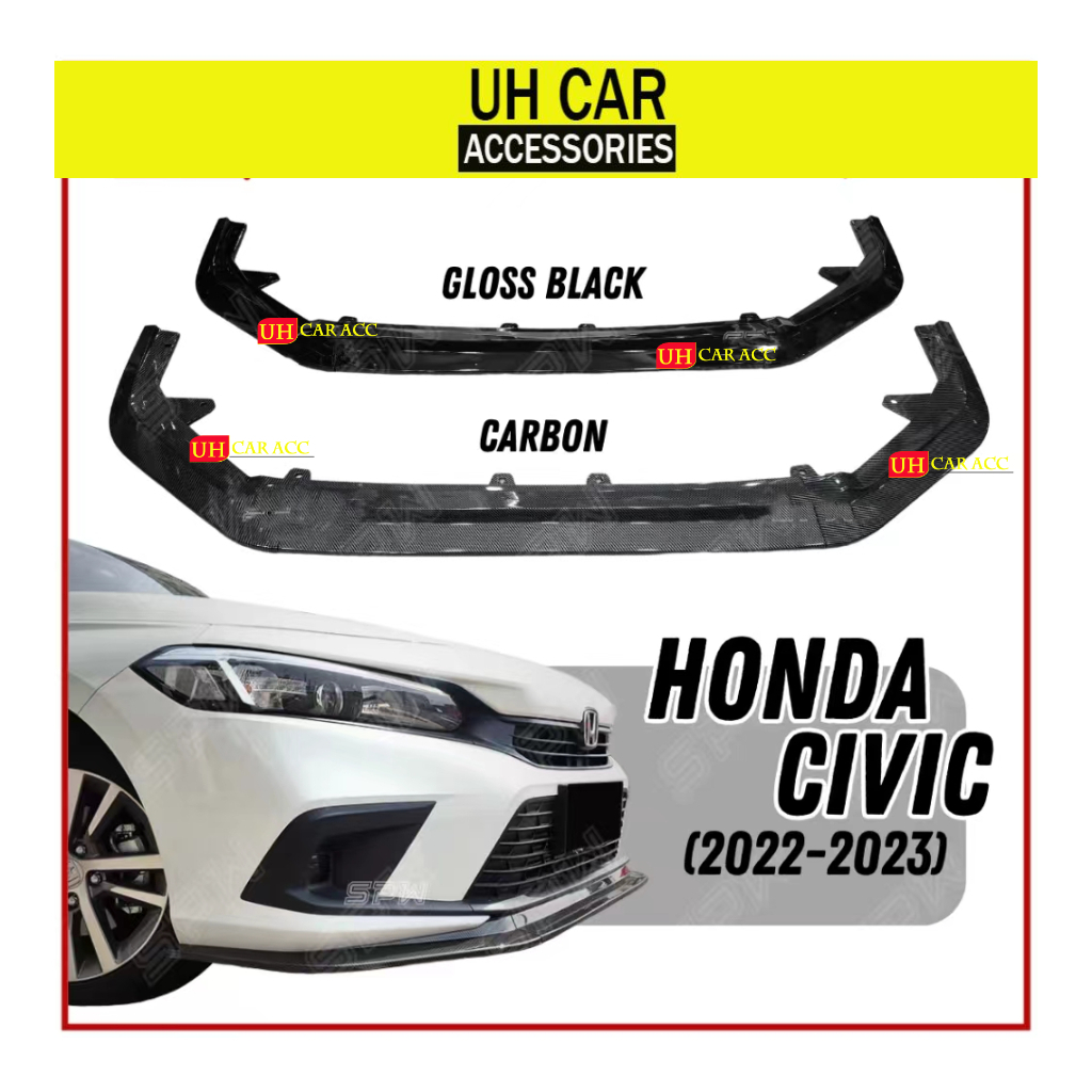 Honda Civic FE 2022 2023 (MC-Design) Bodykit Front Lip Side Skirt Rear ...