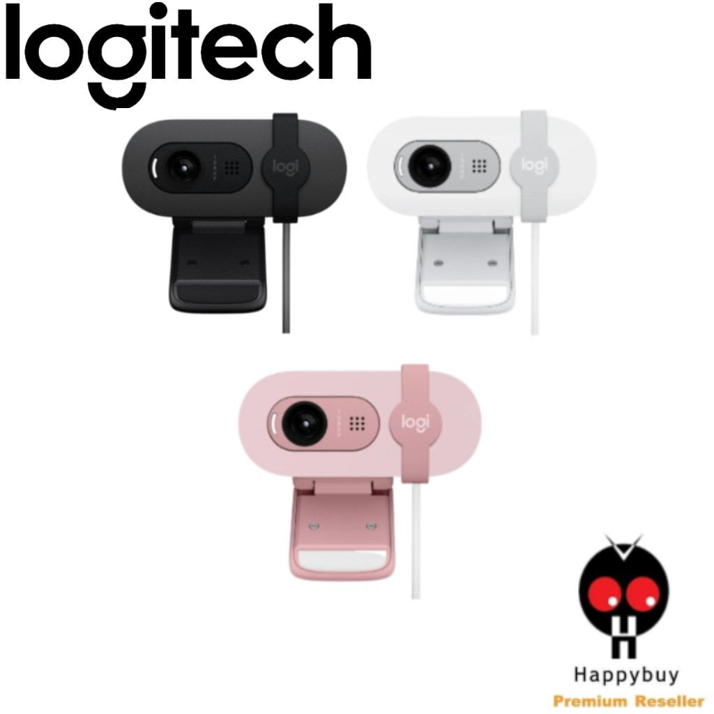 LOGITECH BRIO 100 FULL HD WEBCAM - PRIVACY SHUTTER,USB-C CONNECTION ...