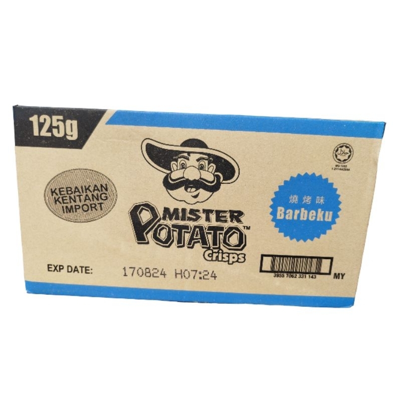 Mister Potato Crisps 125g (Carton) | Shopee Malaysia