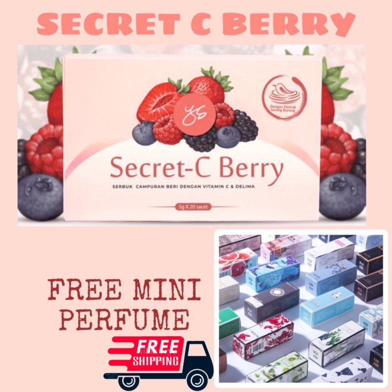 SHIPPING MURAHH SECRET C BERRY ORIGINAL HQ WITH FREEGIFT | Shopee Malaysia