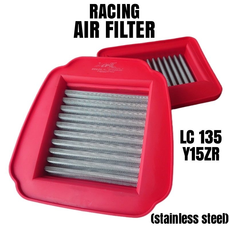 Racing Air Filter Racing Yamaha Y15ZR Y15 Ysuku LC 135 Lc135 Stainless ...