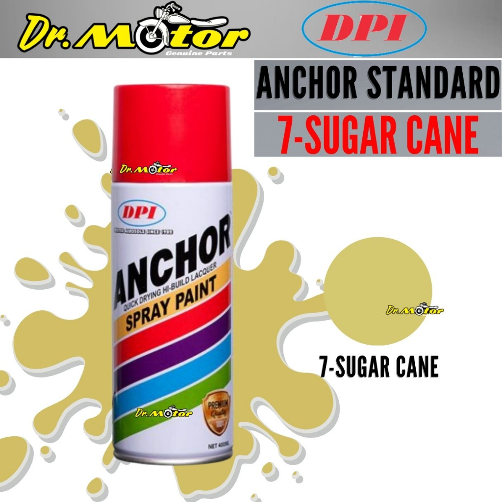 ANCHOR 7 SUGAR CANE Can Spray Paint 400ML Cat Spray Tin 100% Original ...