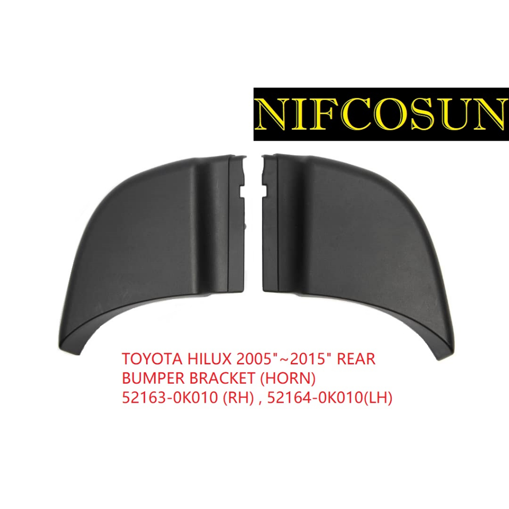 [READY STOCK]TOYOTA HILUX 2005"~2015" REAR BUMPER BRACKET(HORN) 52163 ...