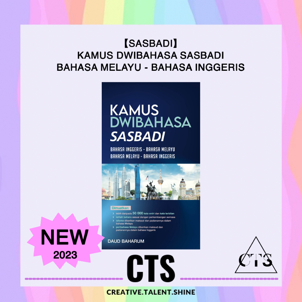 【Sasbadi】Kamus Dwibahasa Sasbadi — Bahasa Melayu - Bahasa Inggeris ...