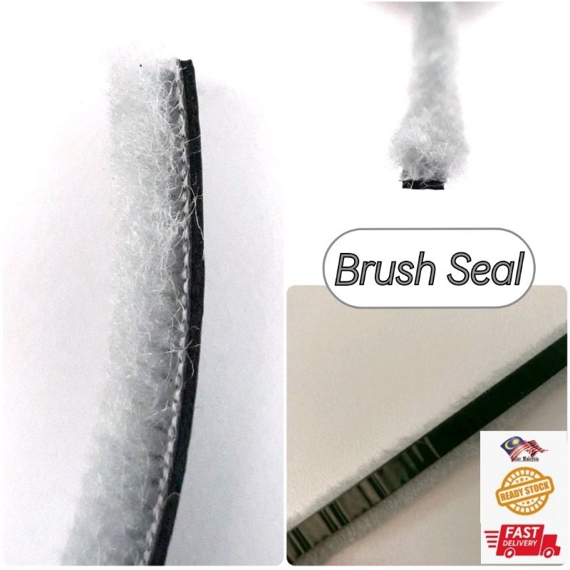 **Ready Stock** Self Adhesive Brush Seal For Wardrobe, Sliding Door And ...