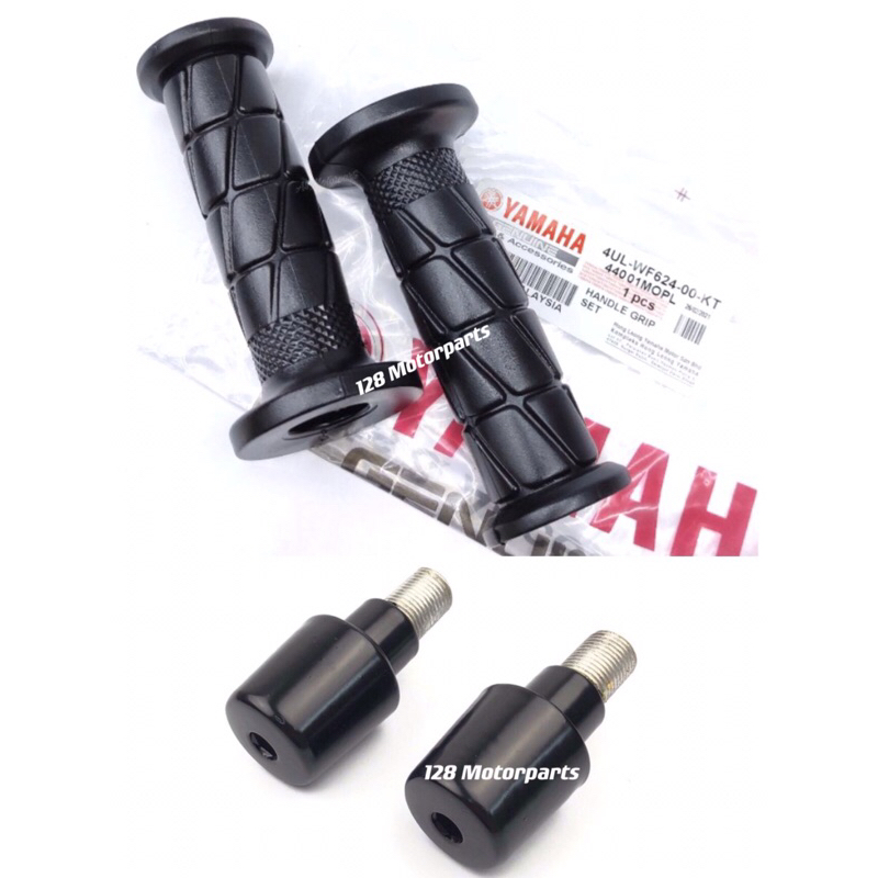 ORIGINAL RXZ HANDLE THROTTLE GRIP SET RUBBER GETAH BALANCER EXCITER ...