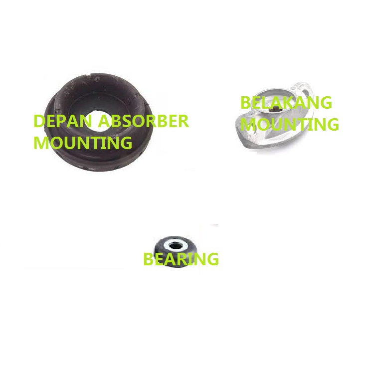 Absorber Mounting / Absorber Bearing (Front/Rear) for Chevrolet Aveo ...