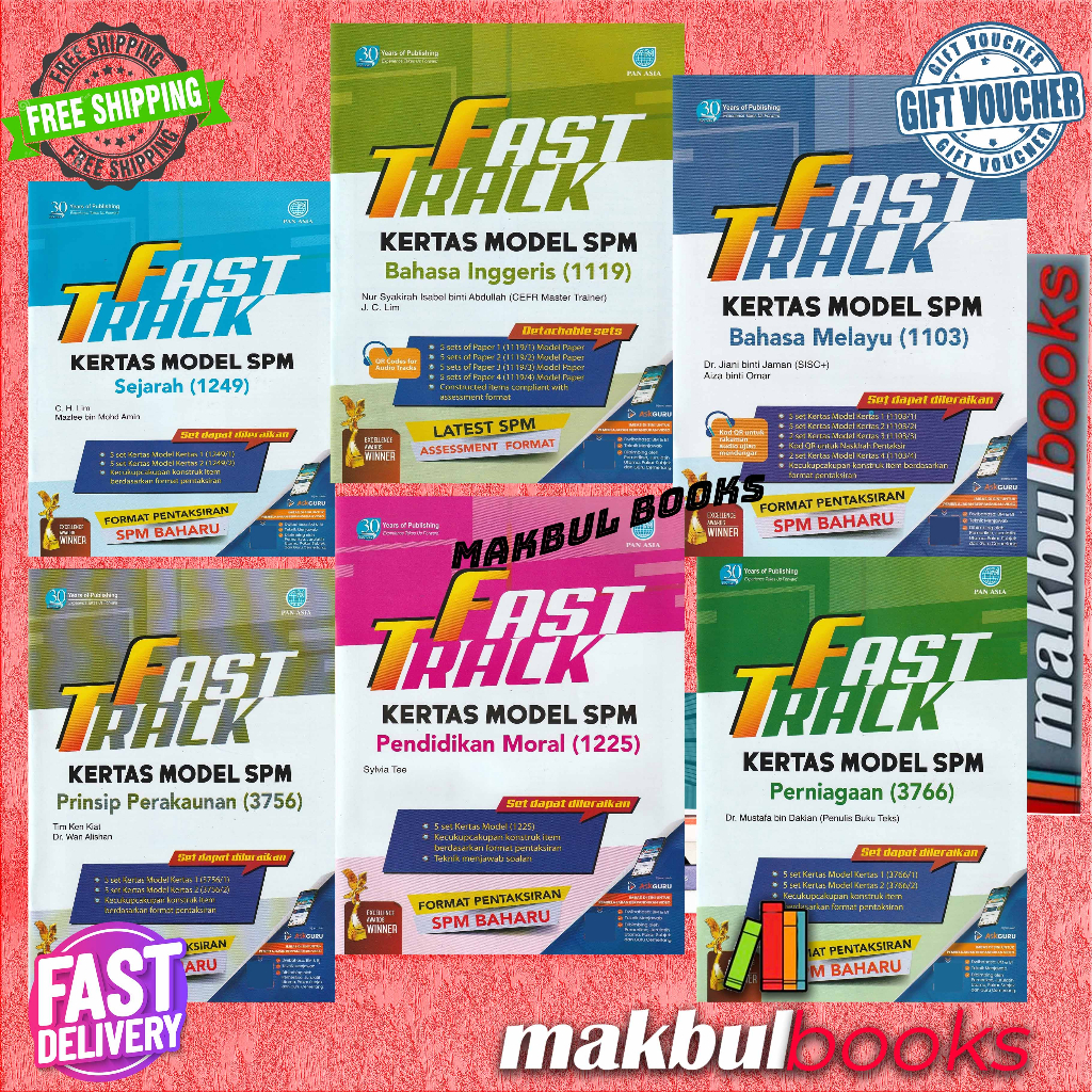 PAN ASIA: BUKU LATIHAN FAST TRACK KERTAS MODEL SPM ~ FORMAT PENTAKSIRAN ...