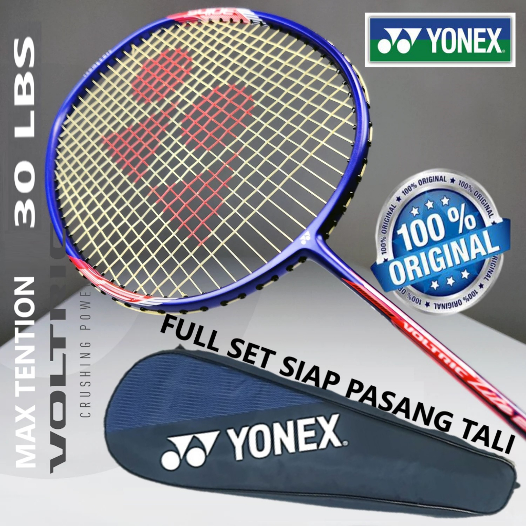 YONEX Racket Badminton set 100% original Raket Yonex Badminton Rackets ...