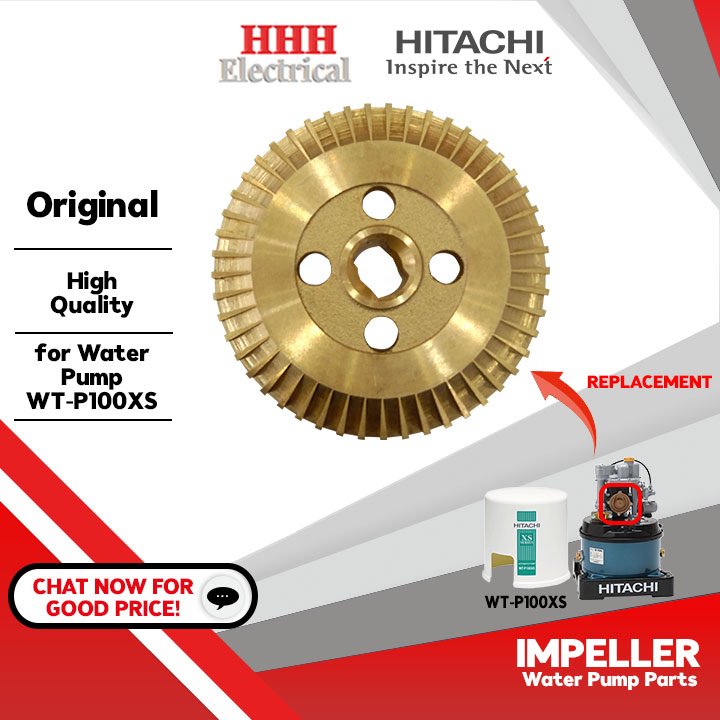 HITACHI 100% ORIGINAL WATER PUMP IMPELLER FOR WT-P100XS WT-P150XS WT ...