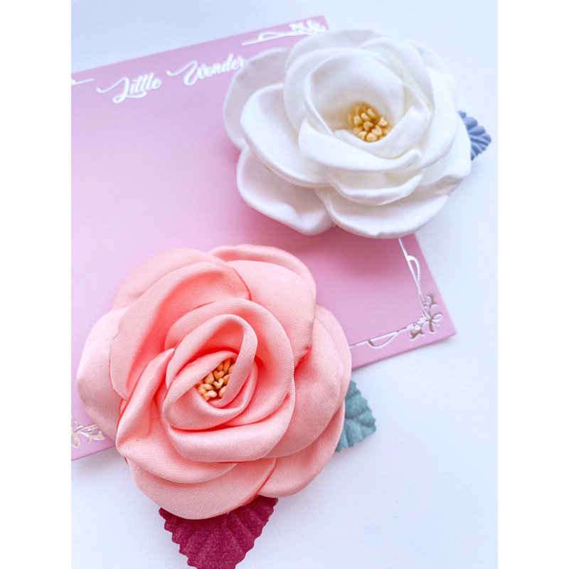 Little Wonder Aurora Hairclip Princess Clips Sepit Rambut Bunga Putih ...
