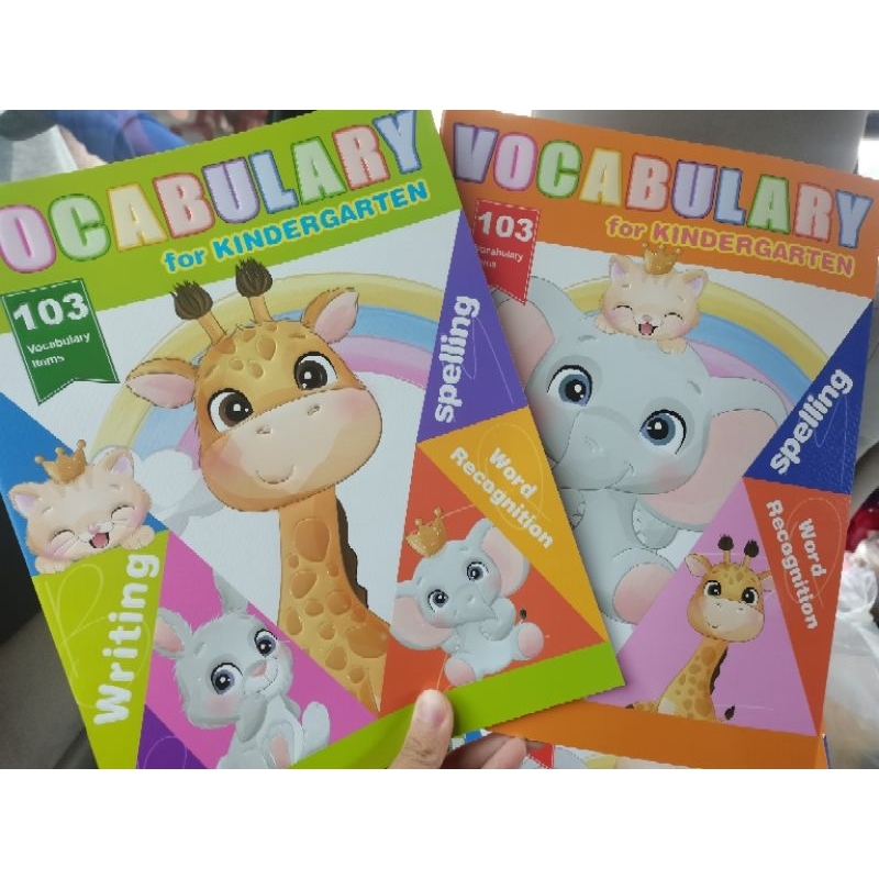 ★ReadyStock★Vocabulary Activity Book for Kindergarten Children English ...