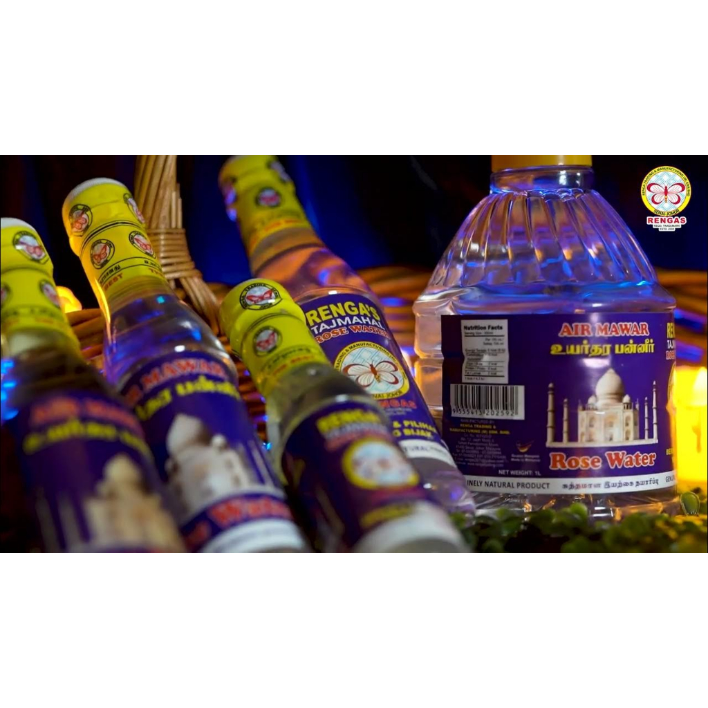 Rengas Rose Water - 150ml / 300ml / 1 liter / 2 liter / 5 liter ...
