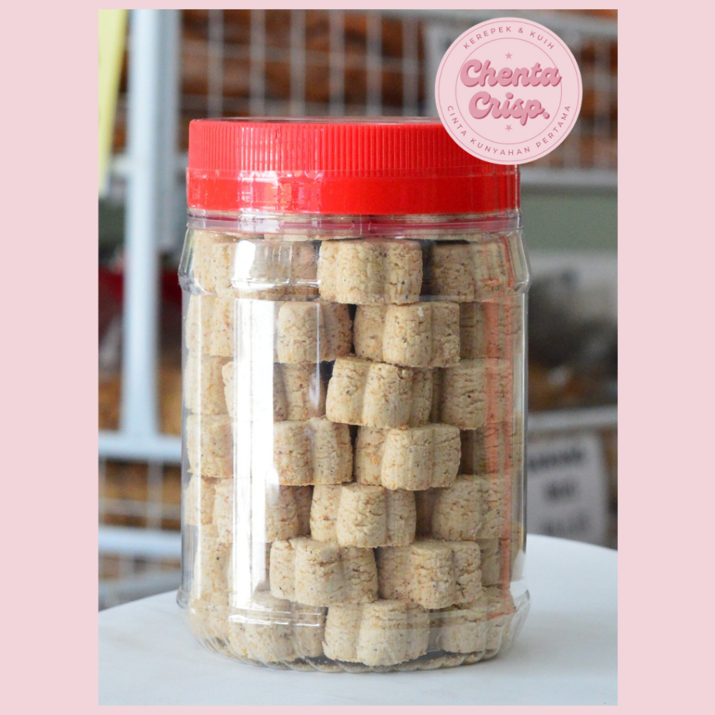 Kuih Bangkit/Bakar Santan/Original/Gula Melaka/Kelapa/Kerisik 30/40/50/60pcs+- (Chenta Crisp ...