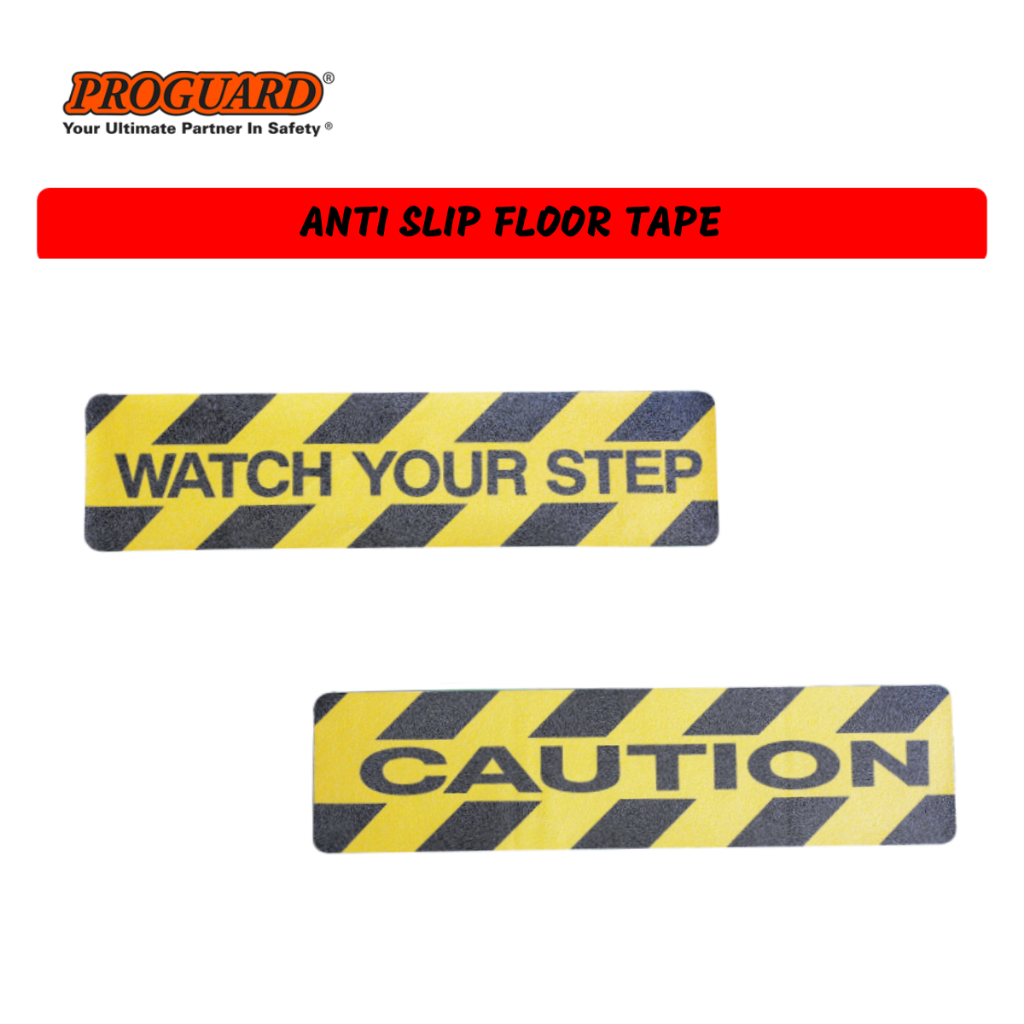 High Quality Self-Adhesive Anti Slip Floor Ladder Sticker Sign "WATCH ...
