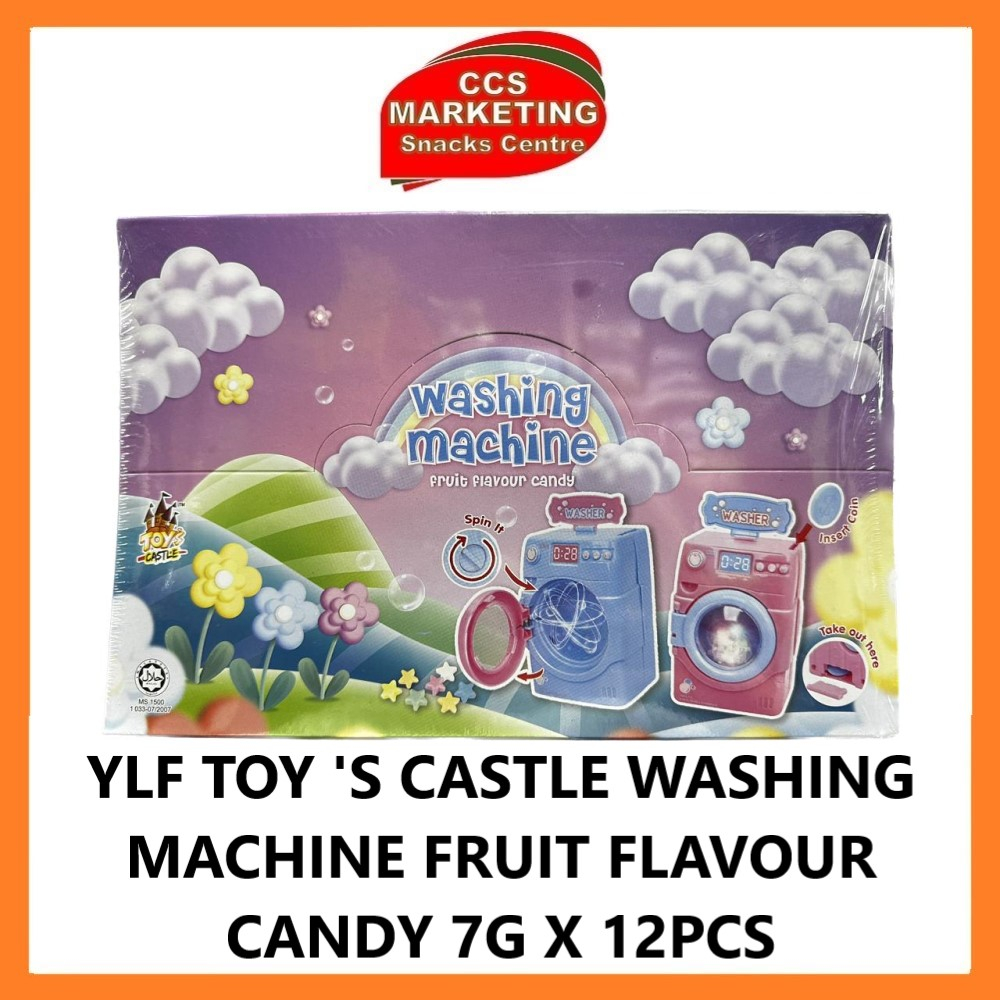 CCS YLF Toy 's Castle Washing Machine Fruit Flavour Candy ( 7g x 12pcs ...