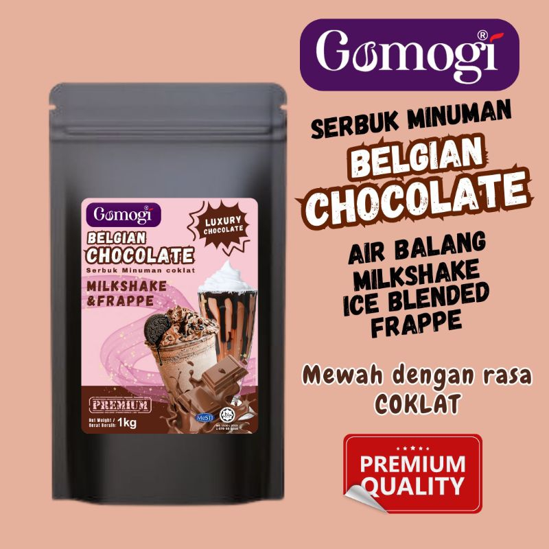 1kg Belgian Chocolate Air Balang, Ice Blended, Milkshake, Frappe ...
