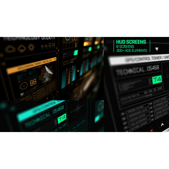 HUD Screens | After Effects Templates & We Offer Editing and Rendering ...