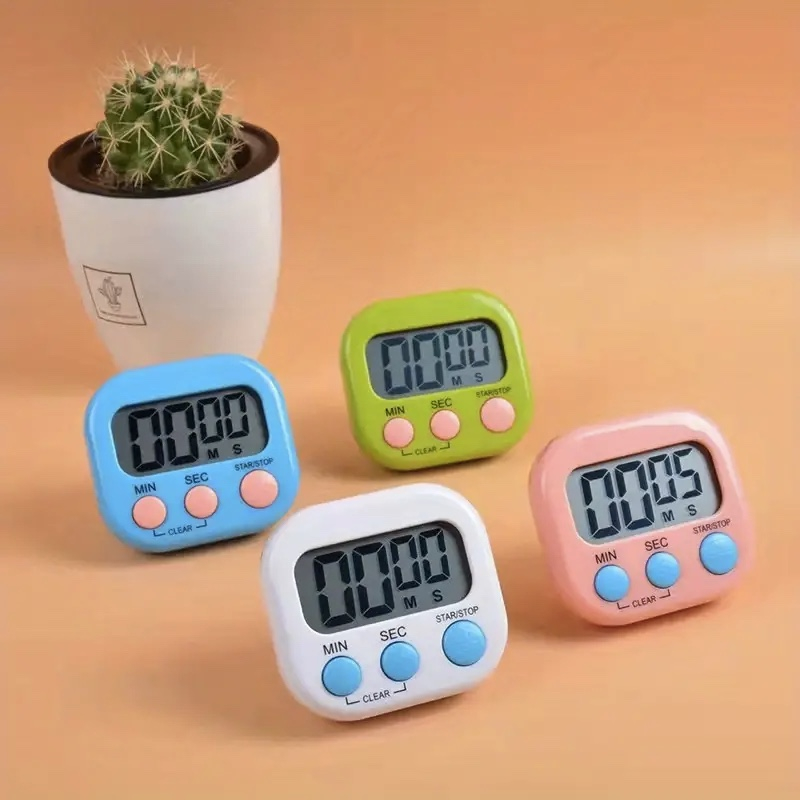Multi-Function Electronic Magnet Timer | Digital Kitchen Timer | Suitable For Kitchen Study Work ...