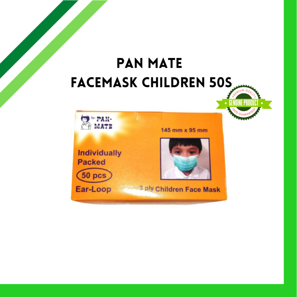 PAN MATE FACEMASK CHILDREN 50S (CLEARANCE) | Shopee Malaysia