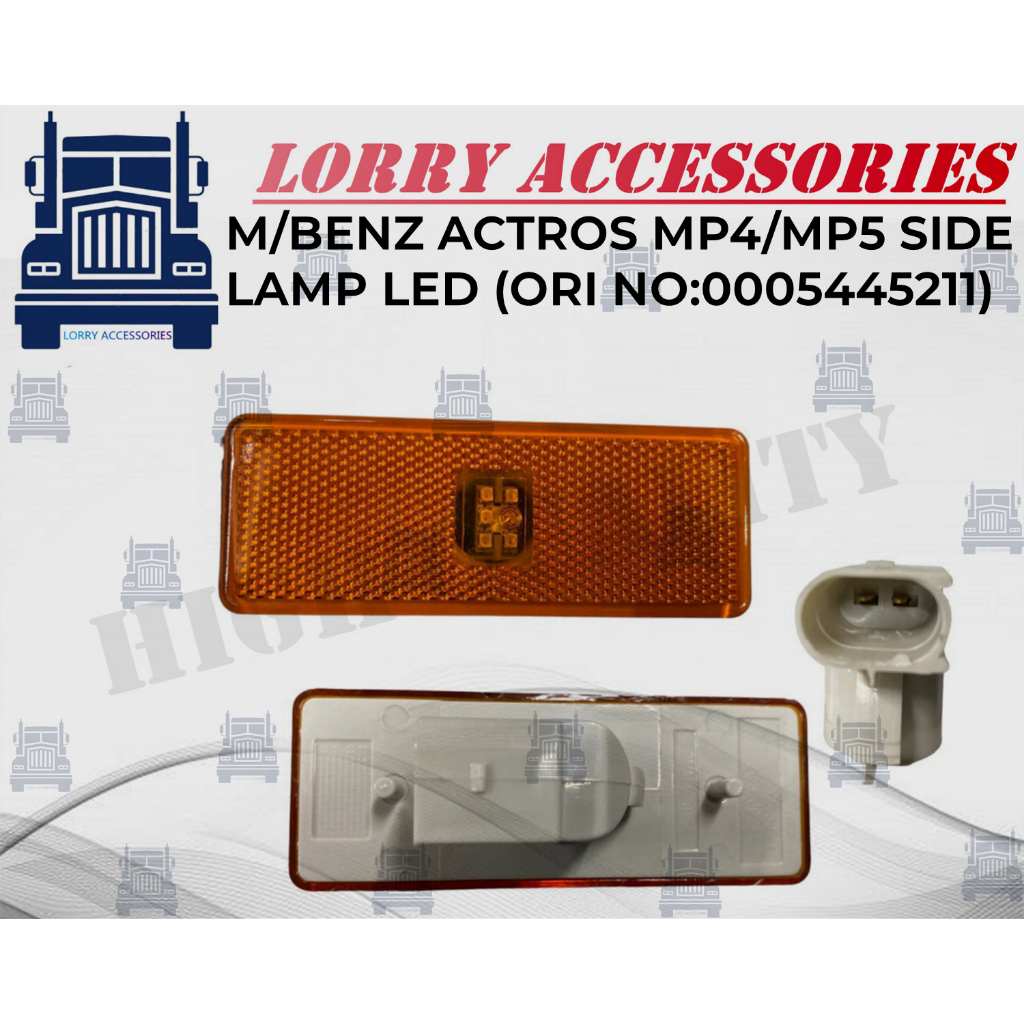 M/BENZ ACTROS MP4/MP5 SIDE LAMP LED (ORI NO:0005445211) | Shopee Malaysia