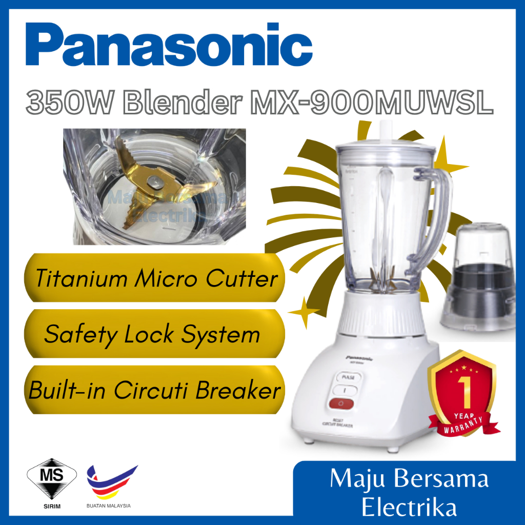 Panasonic MX-900M 350W Blender _搅拌机_Pengisar | Shopee Malaysia